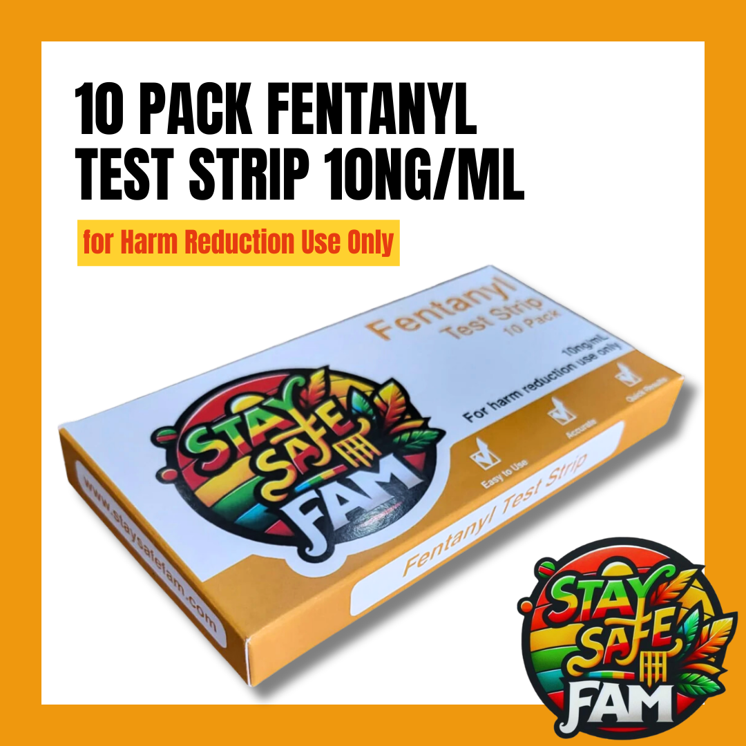 10 Pack Fent Test Strip 10ng/mL | Easy-to-use FTS for Harm Reduction ...